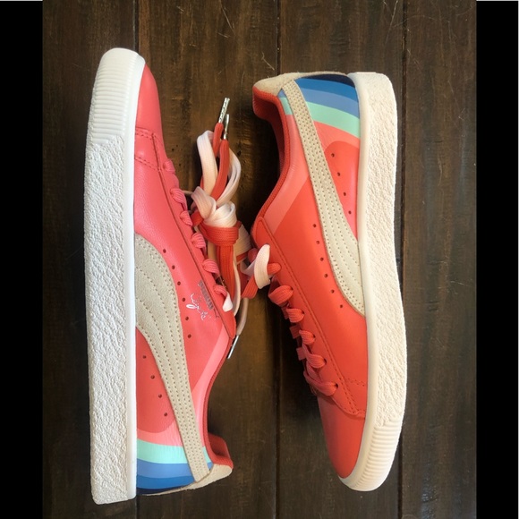 Puma | Shoes | Brand New Mens Puma X Pink Dolphin Clydes Sneakers Size ...